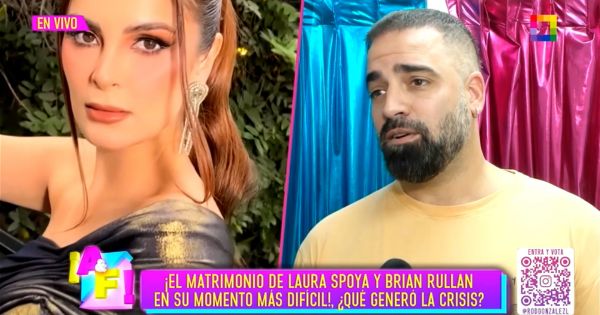 Brian Rullan y cómo hablaba de Laura Spoya: "Es una mujer completa"