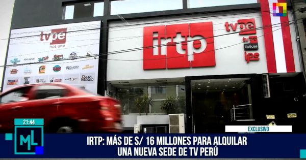 IRTP: bajo la presidencia de Ninoska Chandía se firmó contrato por S/16 ...