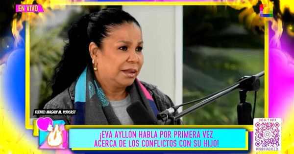 Eva Ayllón dice que su hijo es su enemigo tras conflicto con Natalia ...