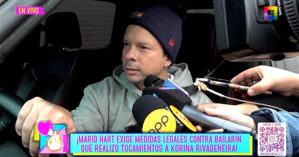 Mario Hart tras denuncia de Korina Rivadeneira contra bailarín: "Que le ...