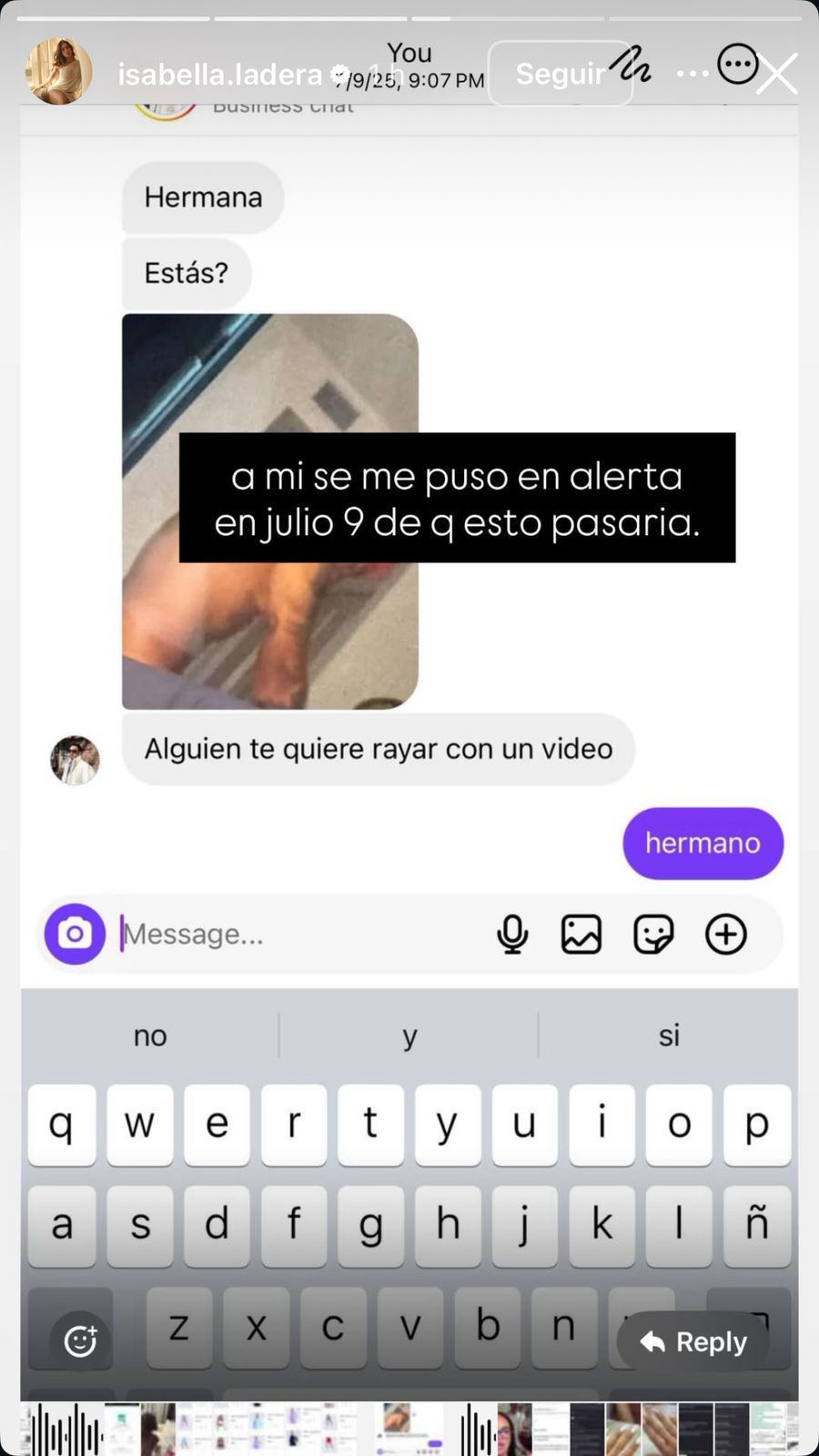 Isabella Ladera afirma que Hugo García sabía que se iba a filtrar su video íntimo con Beéle: "Le ...